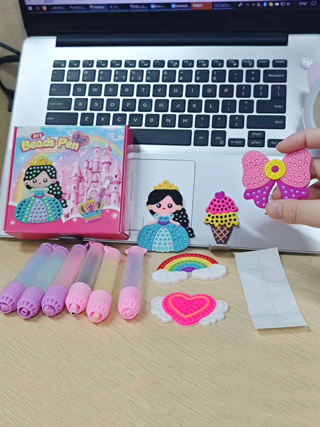 Creative DIY Bead Pen Set – Sparkling, Fun – mylovely-baby